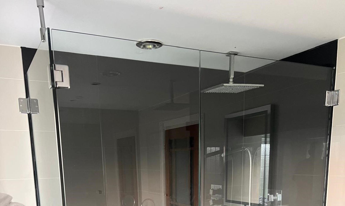 Bespoke Oversized Shower Enclosure in Rhydymwyn | CS Glaziers